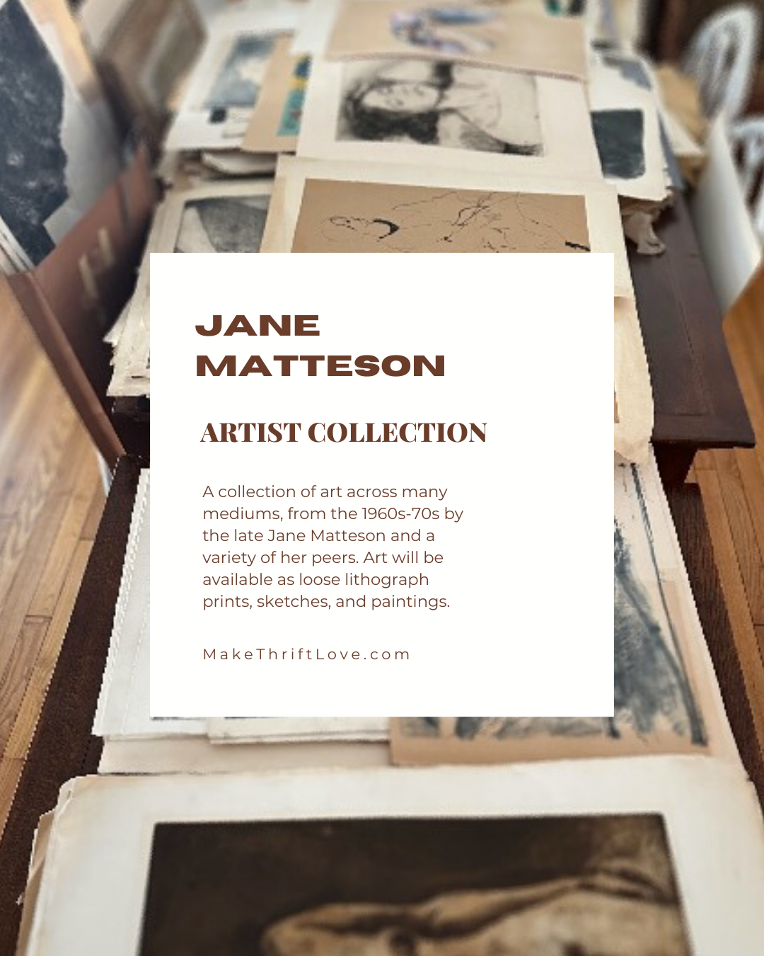 Jane Matteson Art – Found & Foundation
