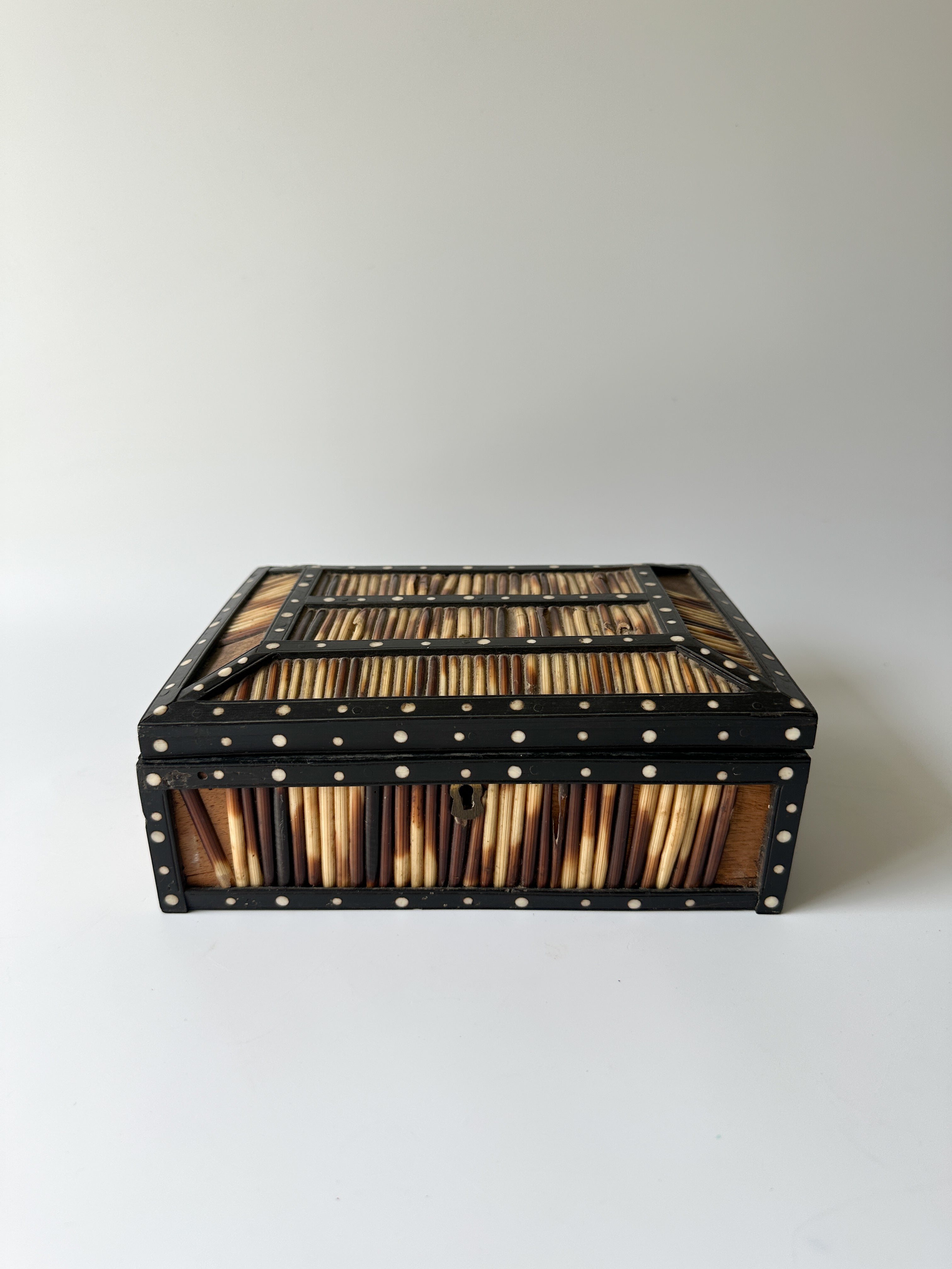 Antique Porcupine Quill Box – Found & Foundation